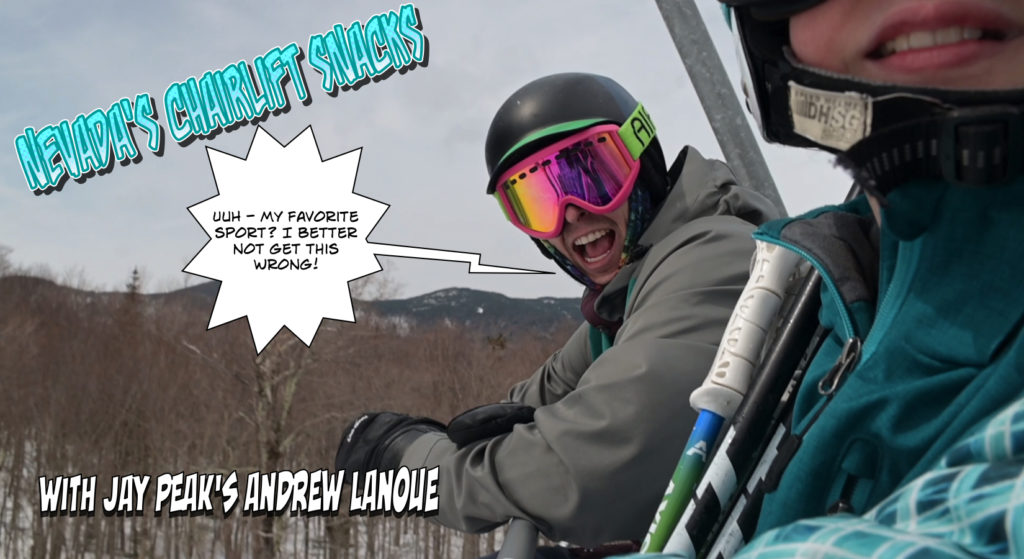 Nevada's Chairlift Snack with Andrew Lanoue | Alba Adventures
